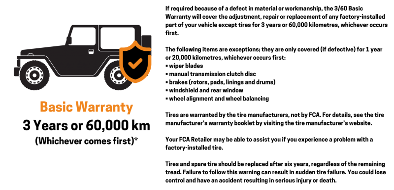 Warranty Information - Downsview Chrysler