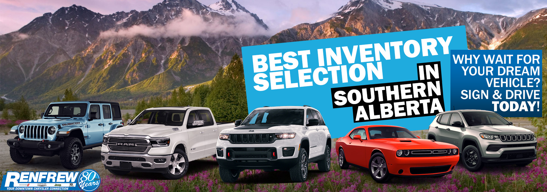 Chrysler Dodge Jeep RAM Dealership Calgary AB Airdrie Okotoks | Renfrew ...