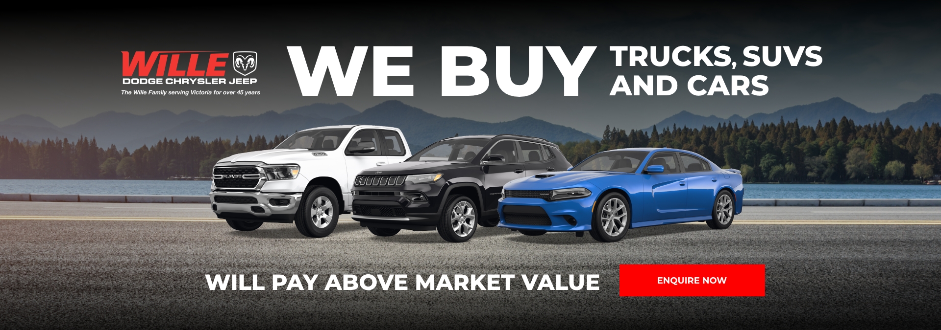 Chrysler Dodge Jeep Ram Car Dealership in Victoria | Wille Dodge