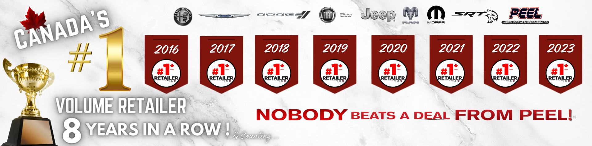 PEEL CHRYSLER JEEP DODGE RAM FIAT Toronto Mississauga Ontario ...