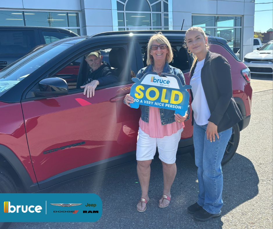 Susan & Kenny Purdy / 2023 Jeep Compass - Bruce Dodge