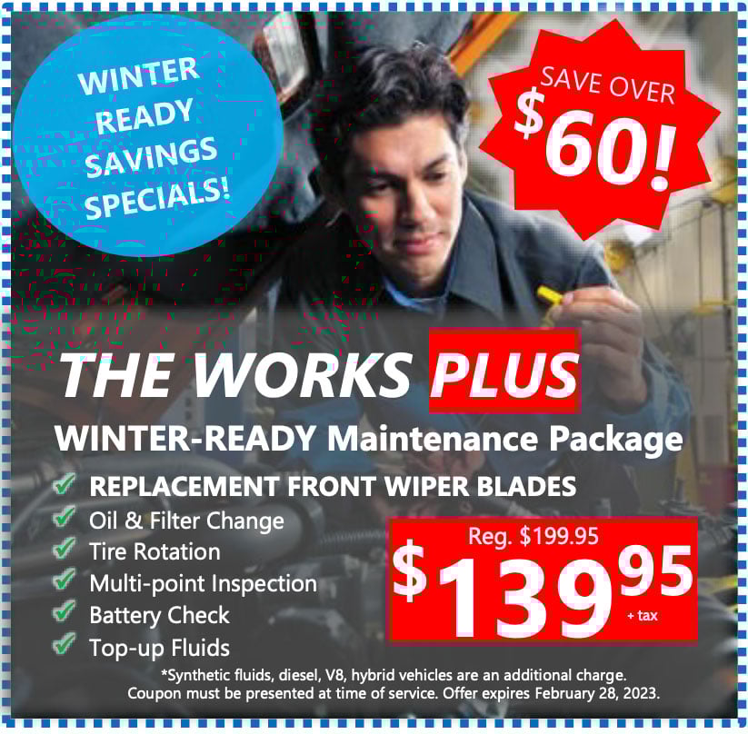 The Works Plus - Winter-Ready Maintenance Package