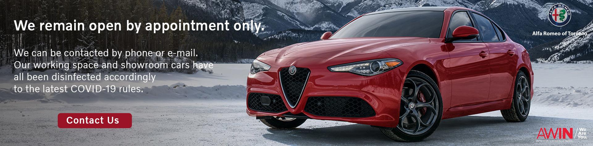 New 2021 Alfa Romeo & Used Car Dealer in Toronto, ON - Alfa Romeo of ...